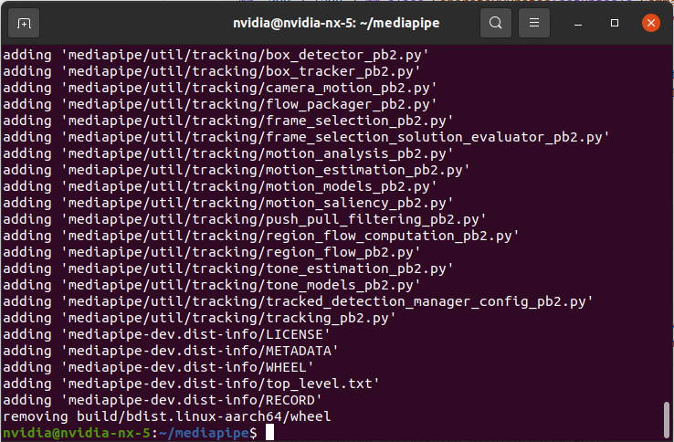 How to Download & Build MediaPipe on NVIDIA Jetson Xavier NX?